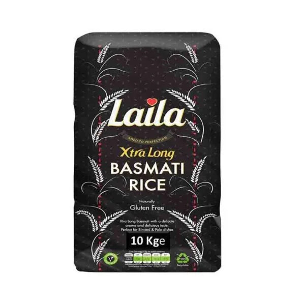 Laila Extra Long Basmati Rice 10kg - Red Rickshaw
